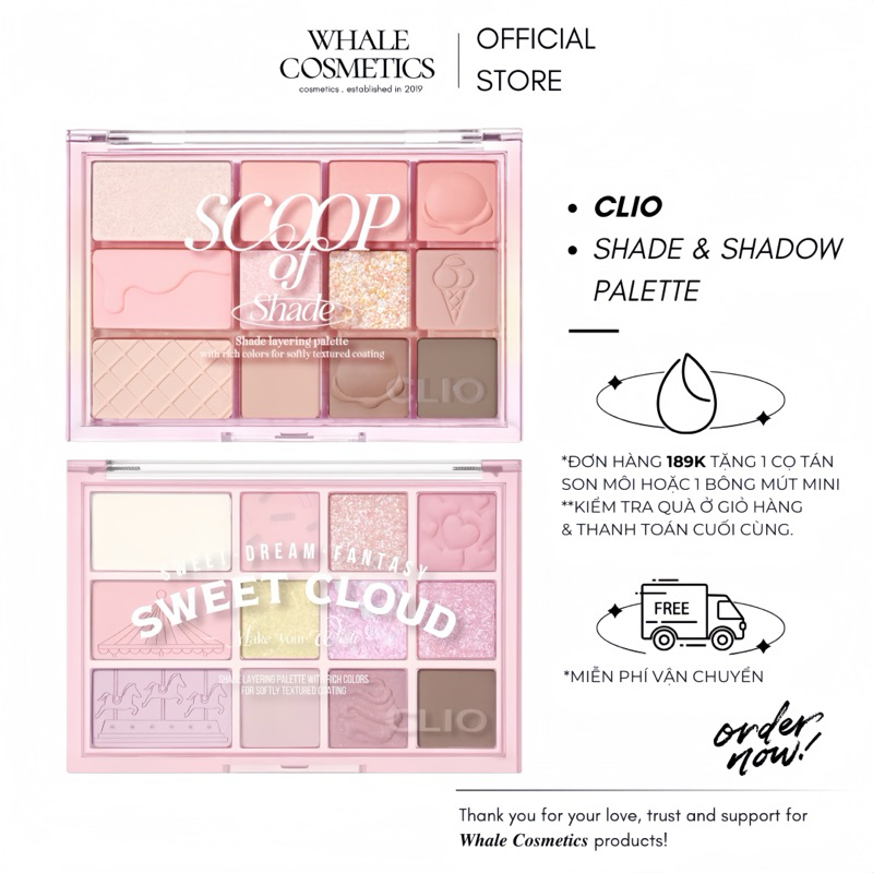 Clio Shade Contour + Eyeshadow Palette & Shadow Palette | Shopee Malaysia