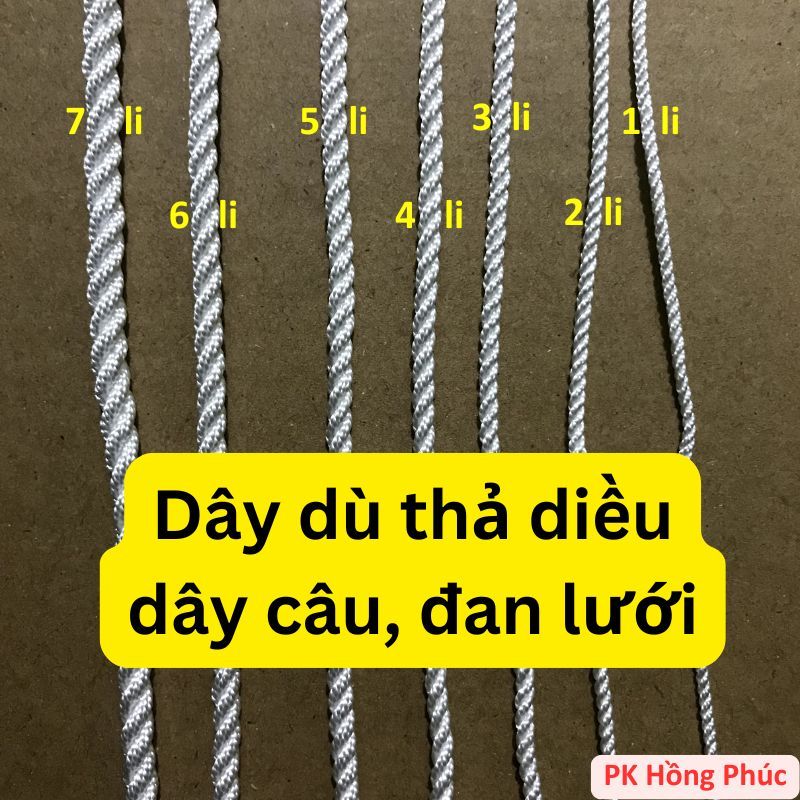 Kite flying parachute ropes, camping ropes, net ropes, fishing ropes of ...