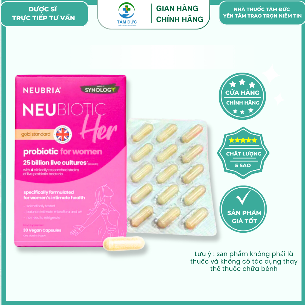[Genuine] Neubiotic Her Probiotics Prevent Itchy Fungus and ...