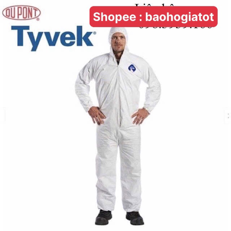 Tyvek 400 Pesticide Spraying Protective Clothing Set - BHGT | Shopee ...