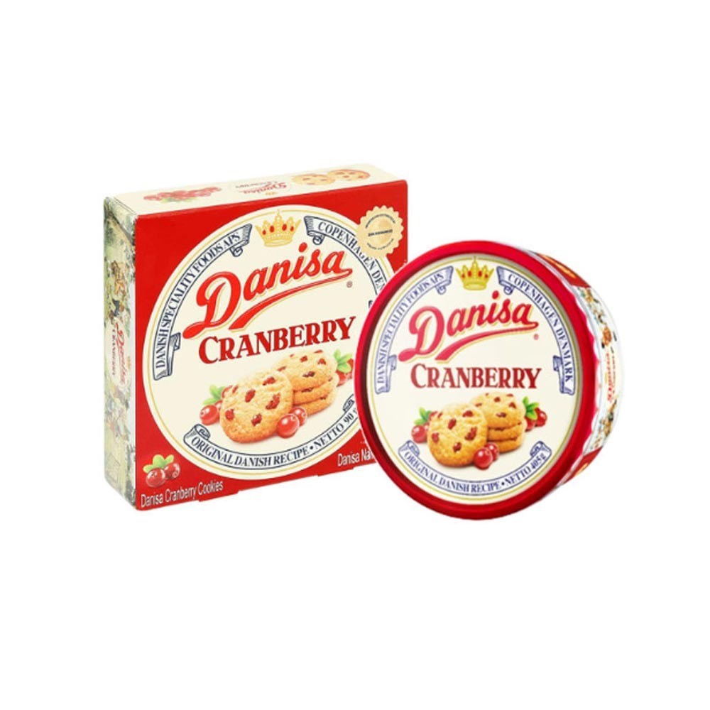 (Expiry Date: January 7, 2026)Danisa Blueberry Cranberry Butter Cookies ...