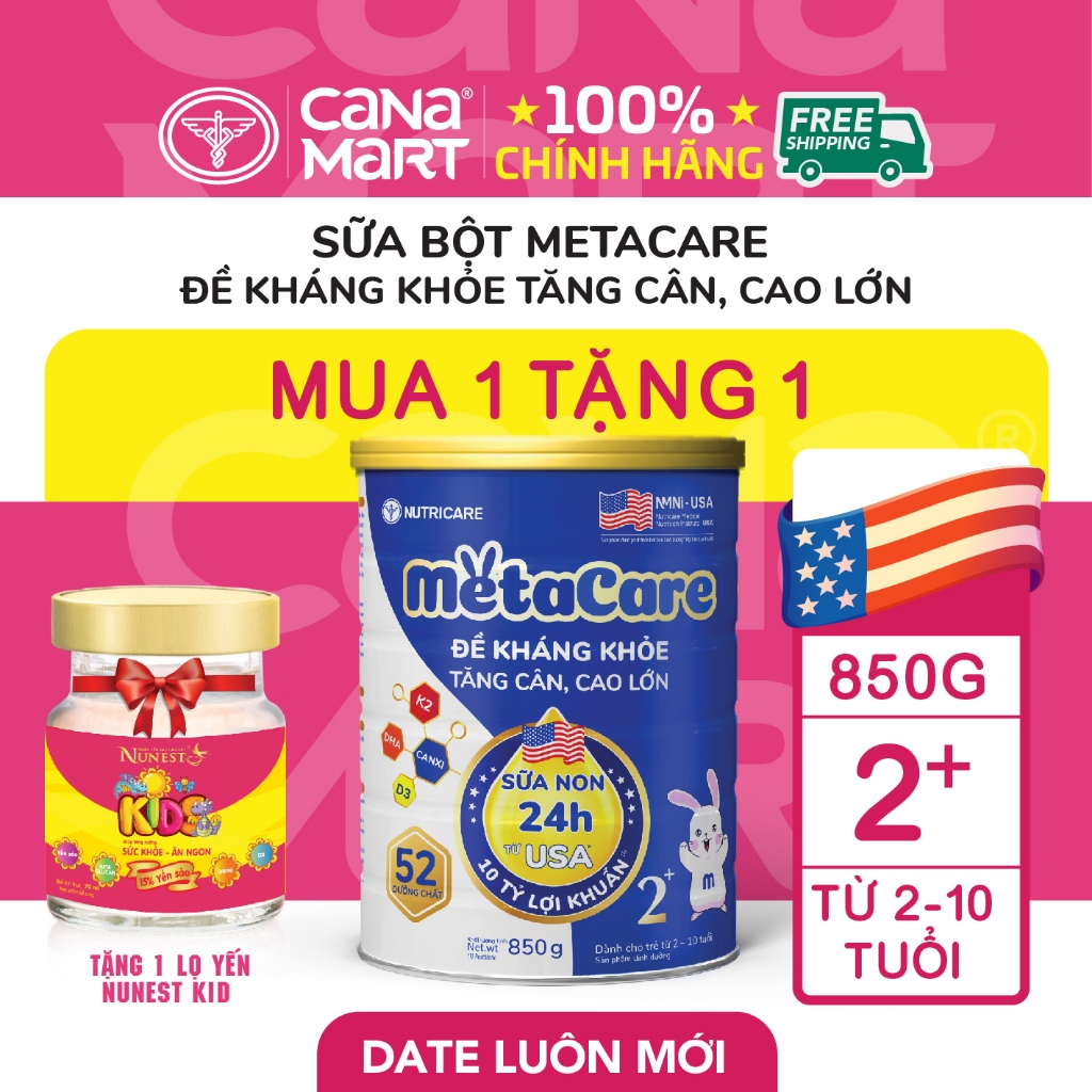 Metacare Nutricare Powdered Milk Helps Babies Gain Weight, Develop Height, Enhance Baby's ...