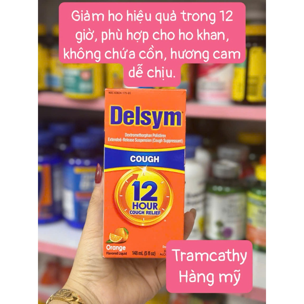 Delsym Cough Relief 12 Hour Orange Flavor 148ml | Shopee Malaysia