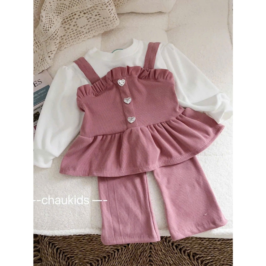 Mika Set with long sleeves autumn and winter Korean toothpicks for ...