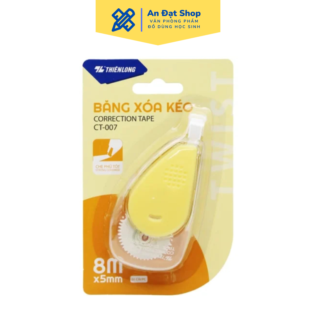 Thien Long CT-007 Scissor Eraser Tape, Thien Long Scissor Eraser Pen 8m ...