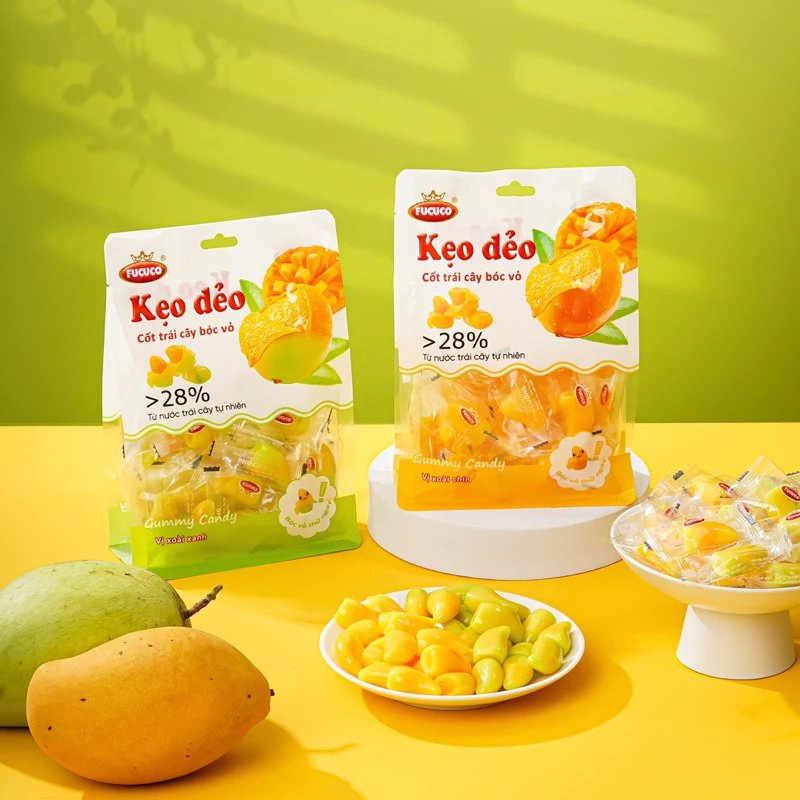 Fucuco peeled mango candy 270g (Cooked mango, Green mango) delicious ...