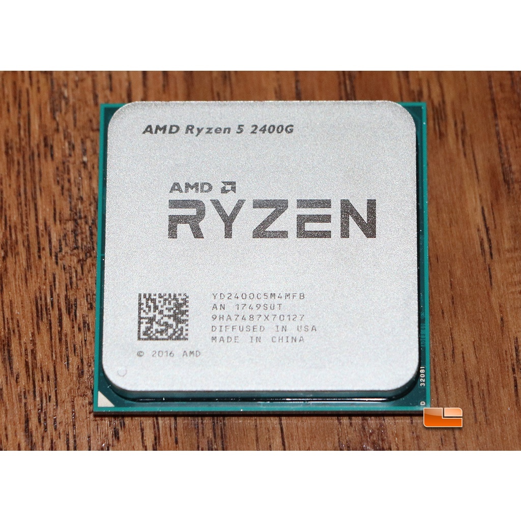 Amd Ryzen 5 2400G 3400G 3.6 GHz processor with integrated VGA Radeon ...