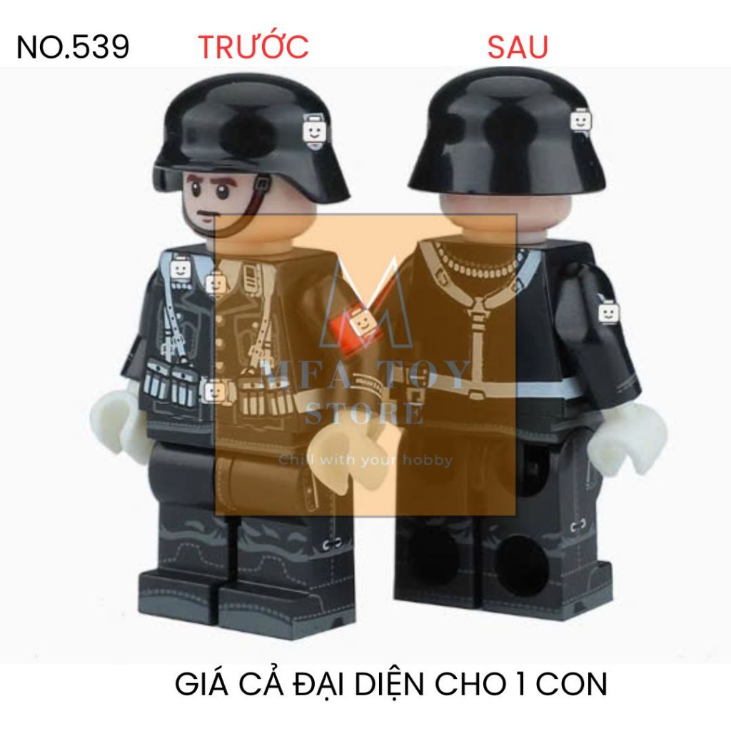 Swat army assembly toy, military assembly model - German Gunner WW2 No ...