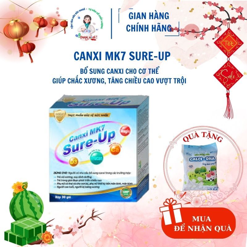 Calcium MK7 SURE-UP Supplements calcium and vitamin D3 for the body ...