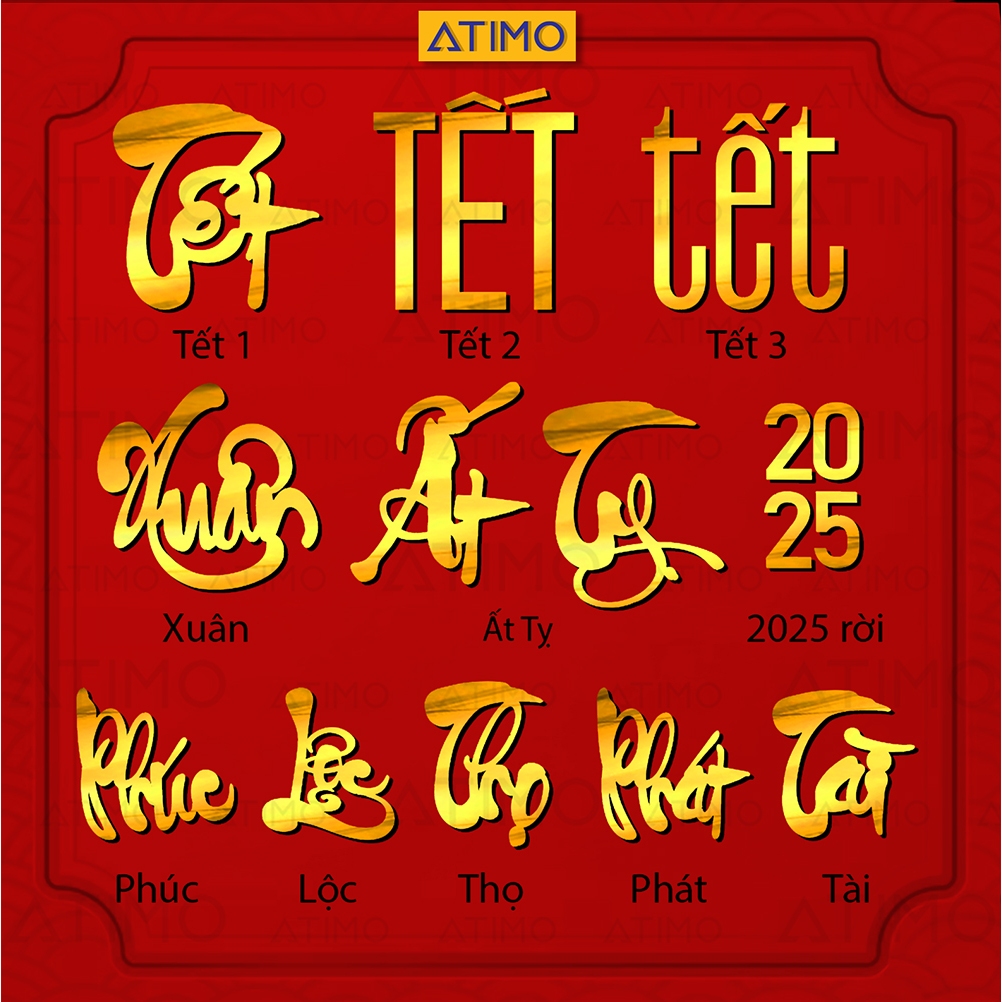 Letter DecorativeCNY 2026 MYSTERIOUS Brilliant Tet Decoration for Home ...