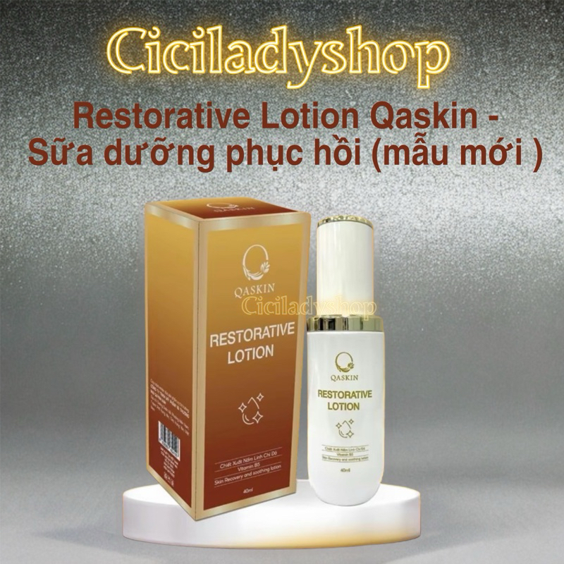 [Old / New model Rehydration Serum ] Restorative Lotion Qaskin 40ml Genuine QA SKIN SKIN ...