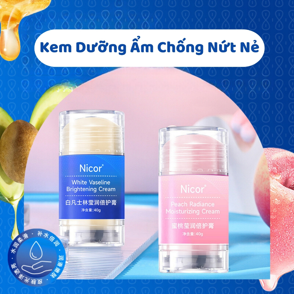 Nicor Roll-on Cracked Heel Cream Moisturizes and Prevents Cracking for ...