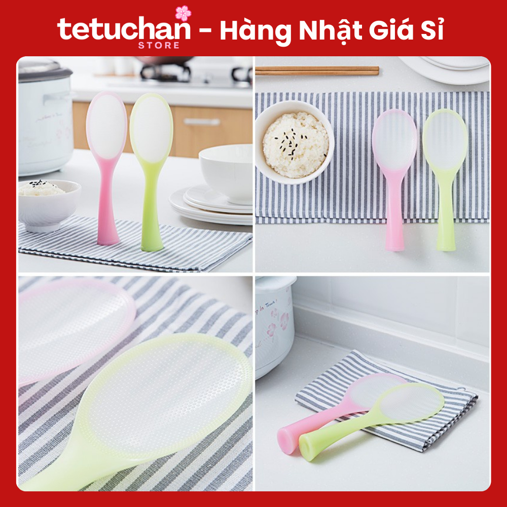 Japanese non-stick rice scoop (standing base) | Shopee Malaysia