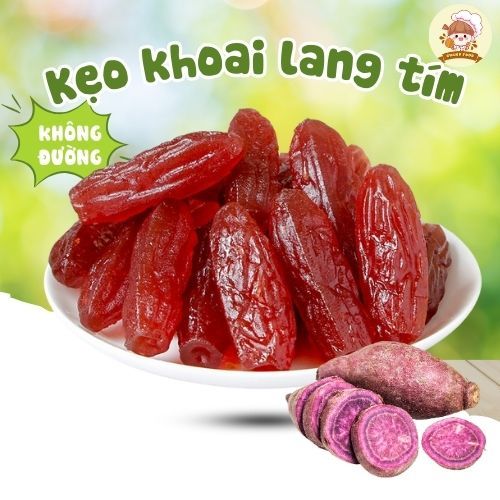 Chamy Food Purple Sweet Potato Gummy Candy, Original Sugar-Free Flavor ...