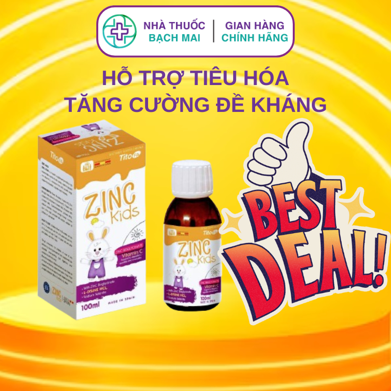 Zinc kids ZinC Syrup [IMPORTED IN SPAIN] supports digestion, enhances ...