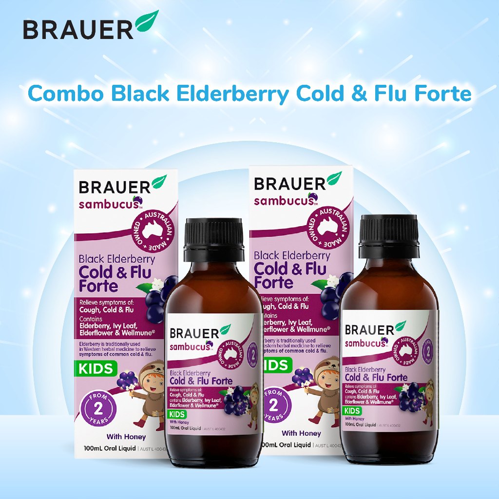 Combo 2 Bottles of Cough and FLU Relief Support - COLD & FLU FORTE ...
