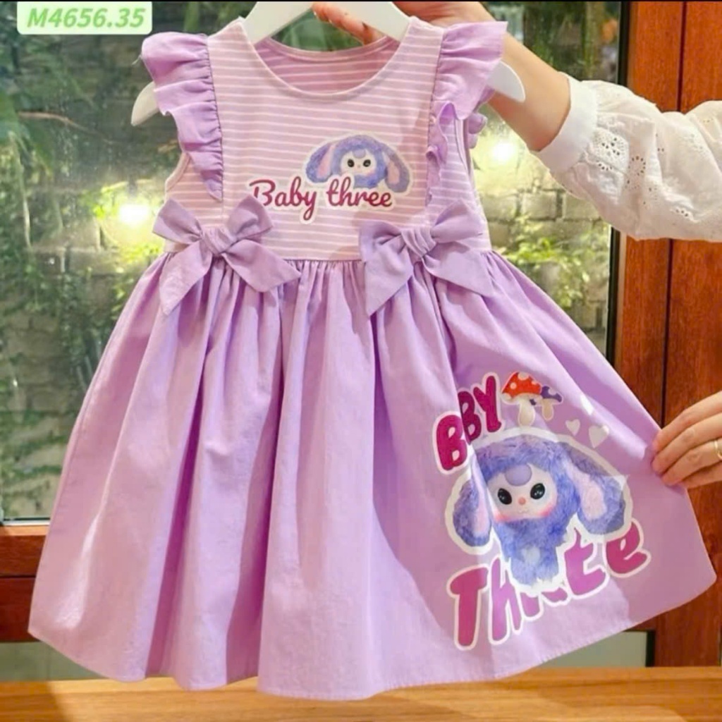 PaPu_V13 (10 -30 under 1m3) Baby Three girl dress with fairy wings for ...