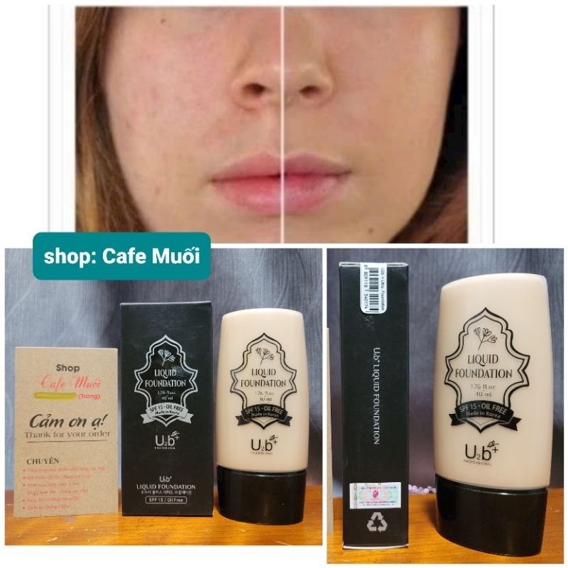 Thin, LIGHT, SUPER SMOOTH OIL-BASED foundation U2B Liquid foundation ...