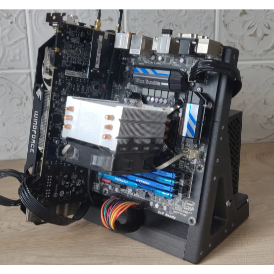 Atx computer case frame, atx bench supports atx power | Shopee Malaysia