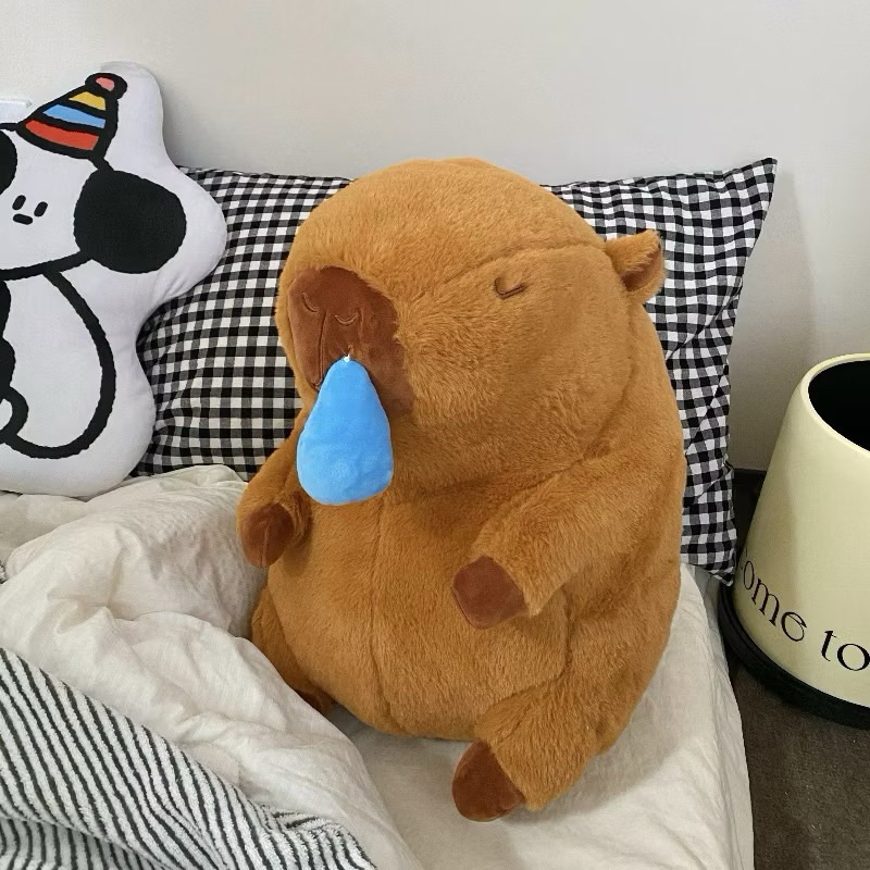 Capybara teddy bear, capybara fabric size 50cm (actual height 45cm ...