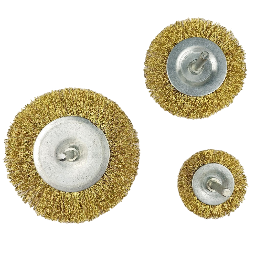 Rust brush, iron brush, peeling metal paint brush for hand drill (6mm ...