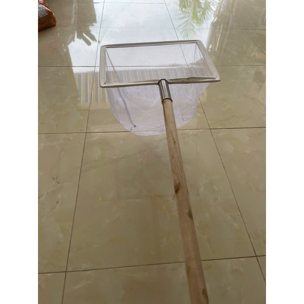 Square racket 40Cm x 35Cm, cage 40Cm deep, handle 60cm long, many types ...