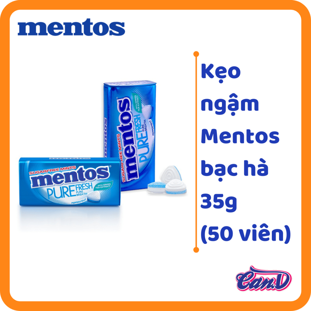 Mentos mint lozenges 35g (50 tablets) | Shopee Malaysia