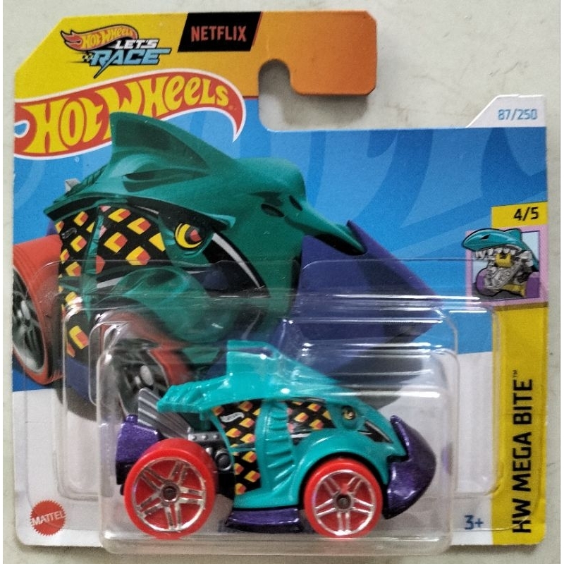 Hot wheels basic 2024 Piranha Terror Short Card toy model car | Shopee ...