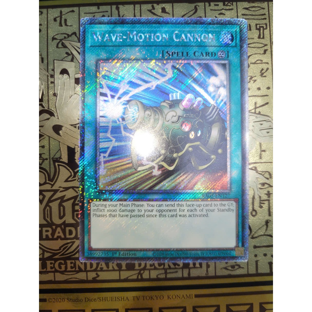Yugioh Cards - TCG - Wave-Motion Cannon - RA03-EN127 - Quarter Century ...