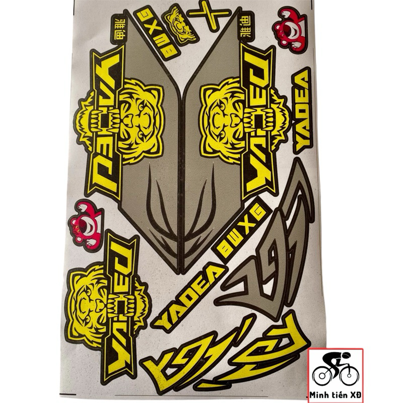 Yadea medium standard tiger sticker 3 layers xmen car sticker | Shopee ...