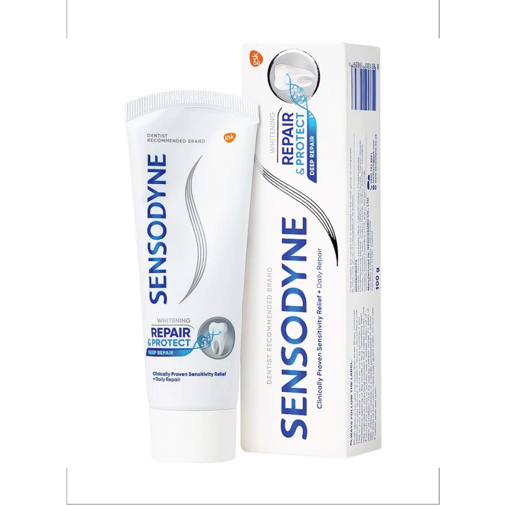 Sensodyne Repair Toothpaste & Protect White (Extra Fresh) Box 100gr ...