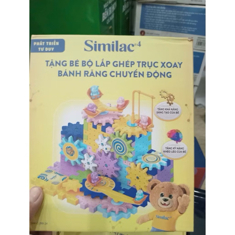 Moving gear spindle assembly toy set for children Gift from Similac ...