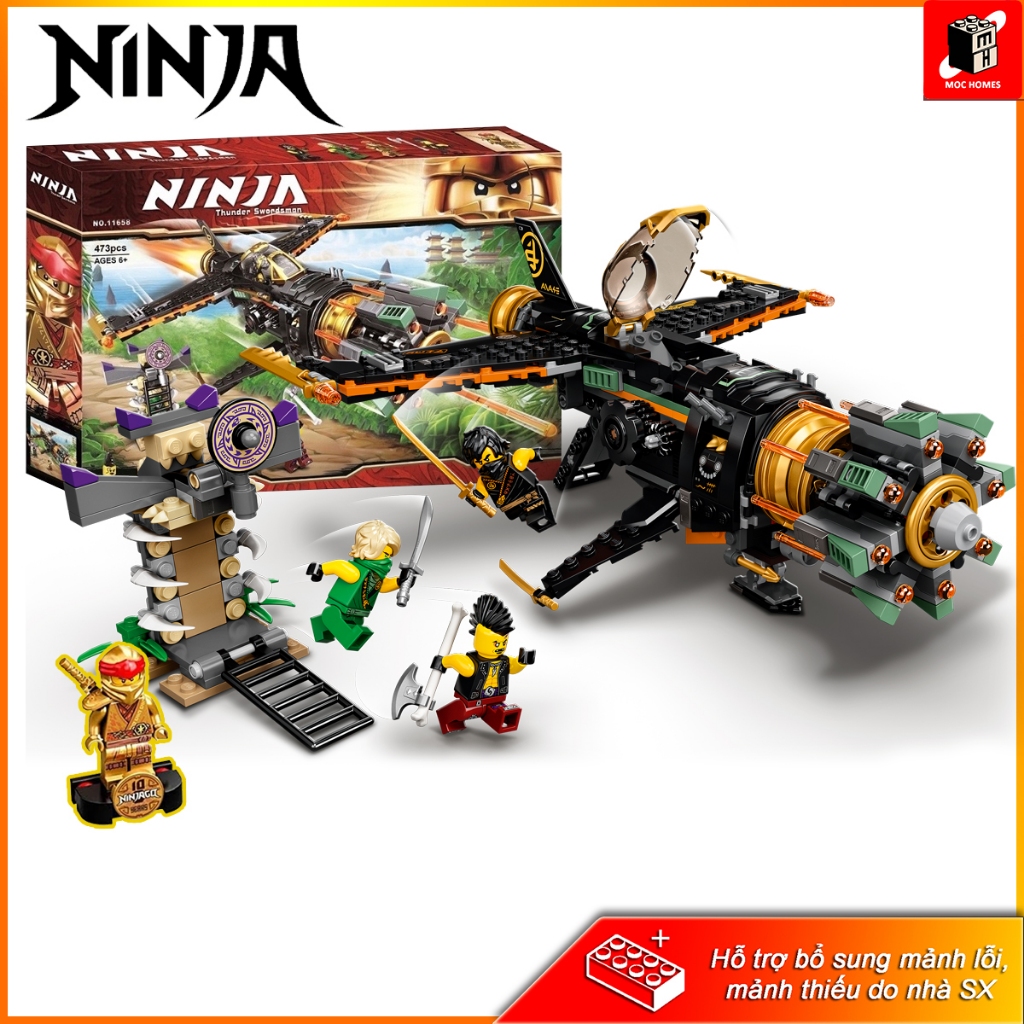 Cole Legacy Airplane Ninjago Assembly Toy 11658 Assembling and ...