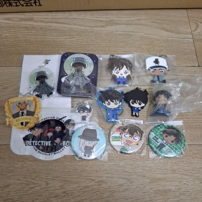 Collection of keychains and badges Detective Conan | Shopee Malaysia