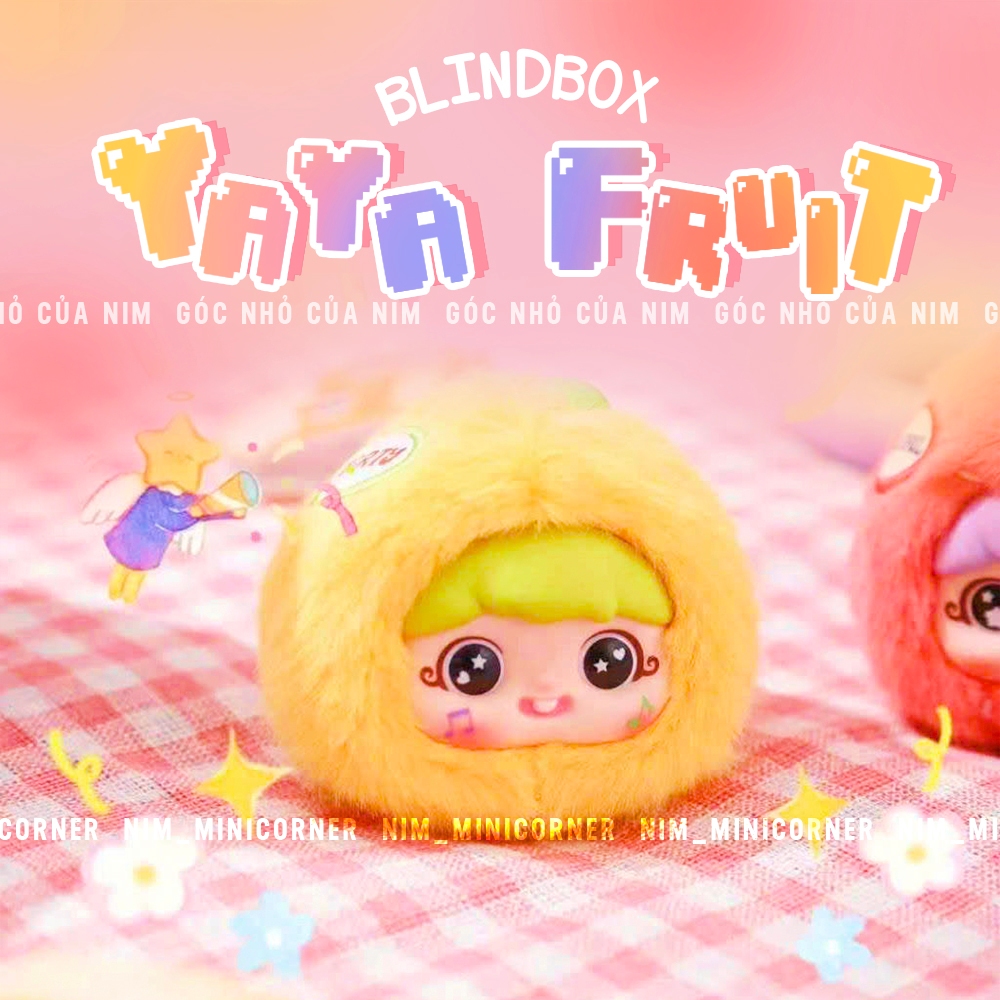 [AUTHENTIC/GENUINE - Baby THREE] Blindbox genuine Yaya mini fruit blind ...