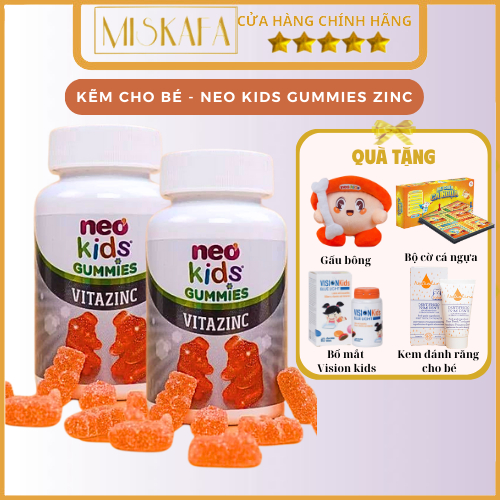 Neo Kids Gummies VITAZINC, Organic Zinc for Children, Neo Kids Zin C ...
