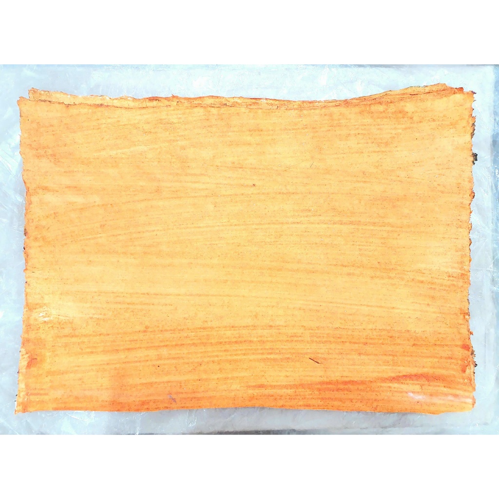 Saffron yellow Scallop Paper size 35x50cm - traditional Vietnamese ...