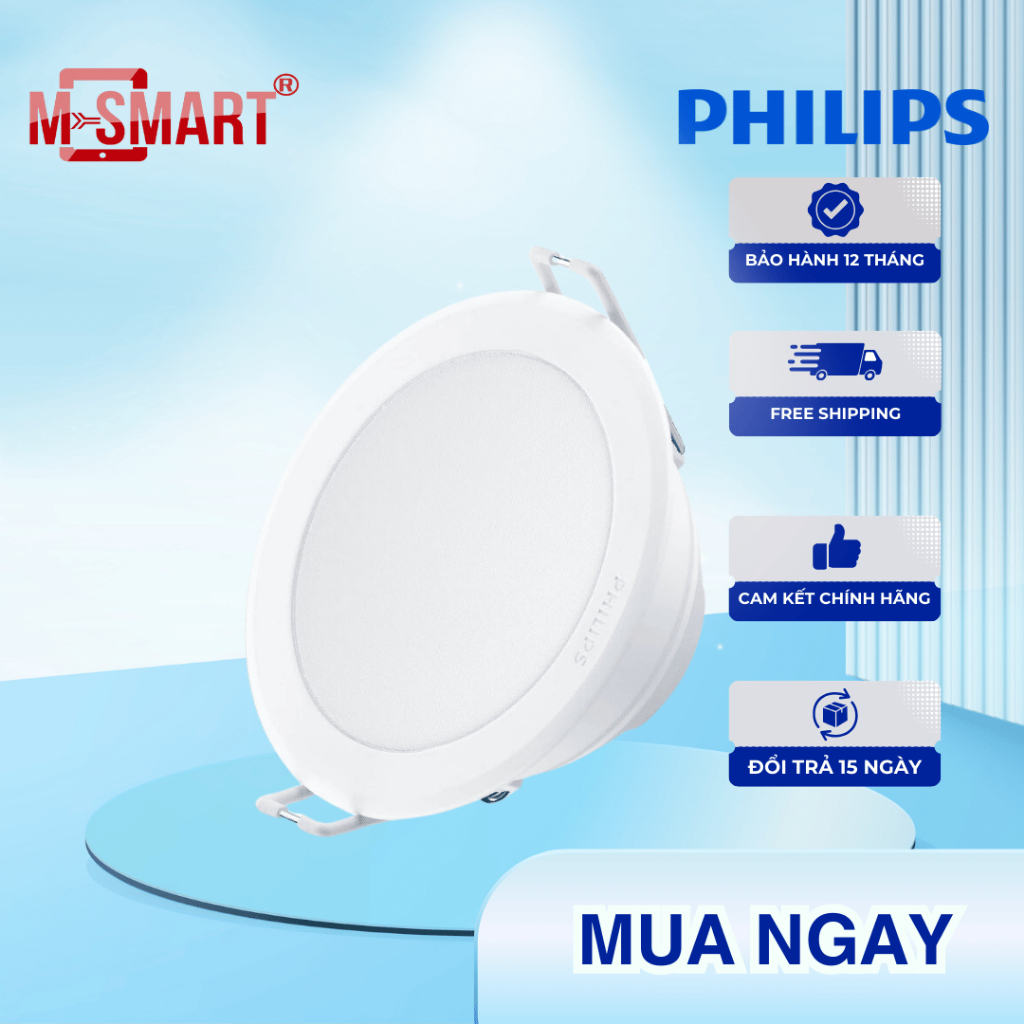 Philips LED ceiling light set DN027B G3 - 6W, 9W, 12W, 15W, 19W ...