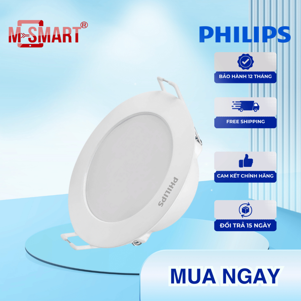 Philips LED Eridani ceiling light set with high light performance ...