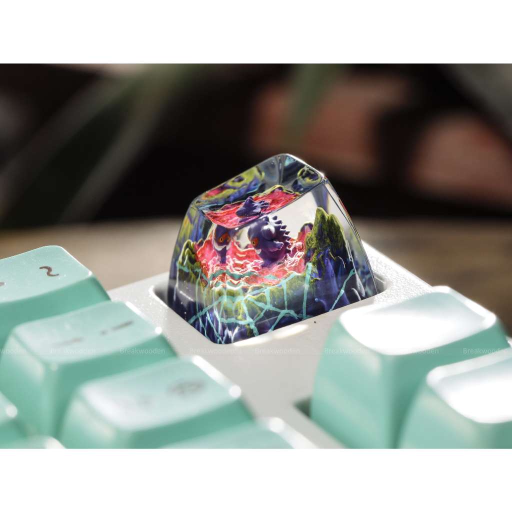 Pokemon Resin Keycap Type 2 Epoxy Artisan 1U (Mechanical Keyboard ...