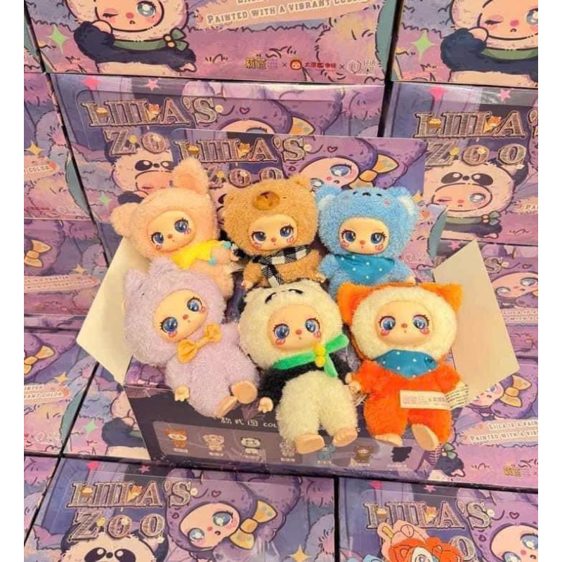 1 blindbox (1 blind box) lila's zoo keychain (lila V2) | Shopee Malaysia
