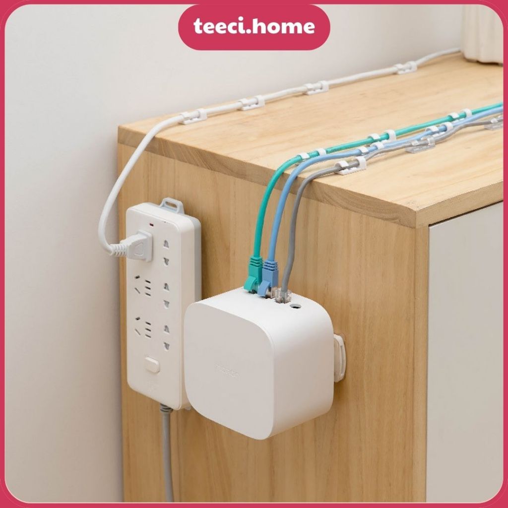 Fixed Mounting Bracket for All Power Outlets Wall Sticker to Hold Wifi ...