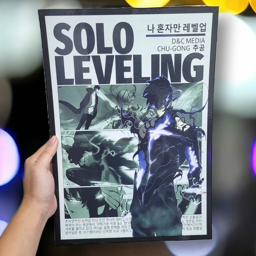 ️ Manga Solo Leveling | SOLO LEVELING Poster - Wall Decal Painting ...