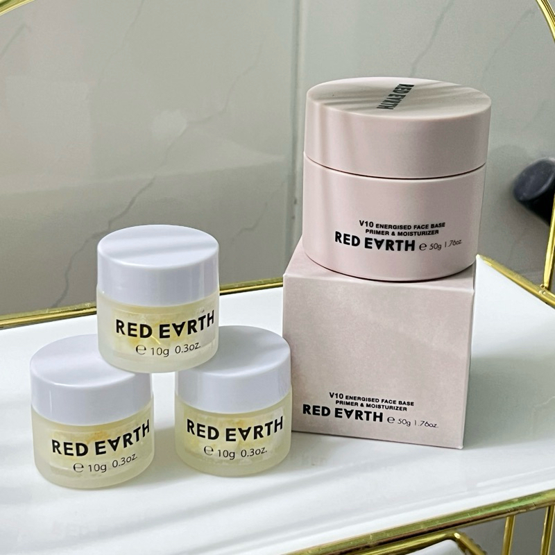 Red EARTH Moisturizing Primer RED EARTH V10 - Pore Concealer and ...