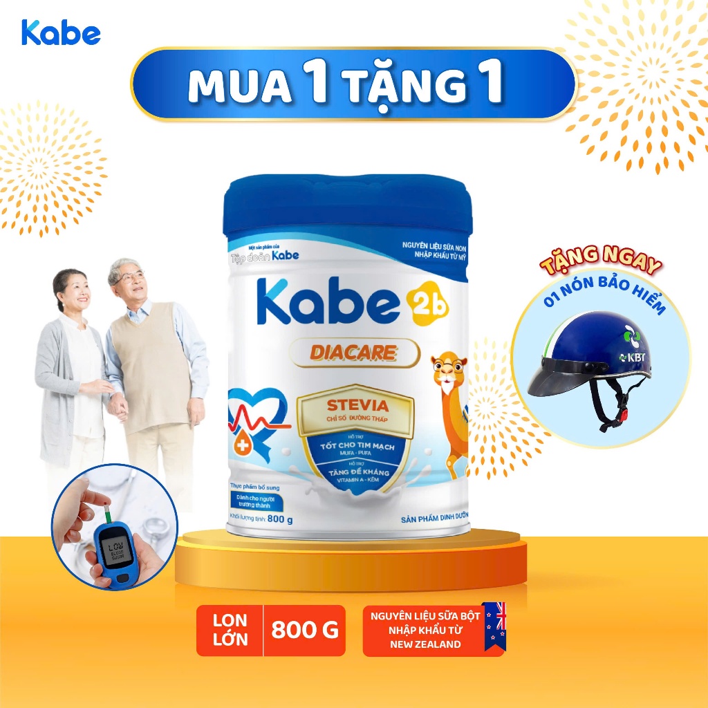 Kabe 2b DIACARE Powdered Milk Diabetic Milk for the Elderly and Middle ...