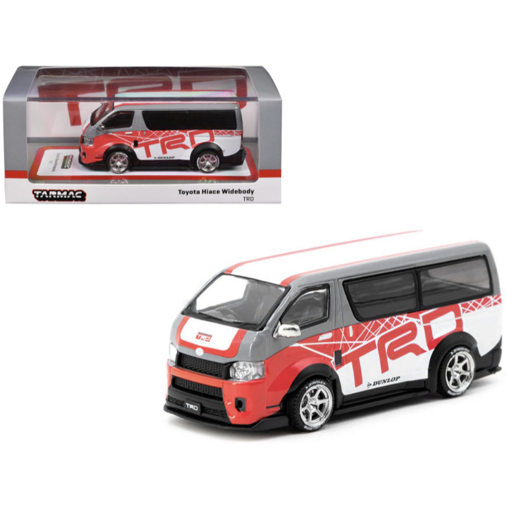Toyota Hiace Widebody TRD 1/64 Tarmac Works T64-038-TRD Car Model ...