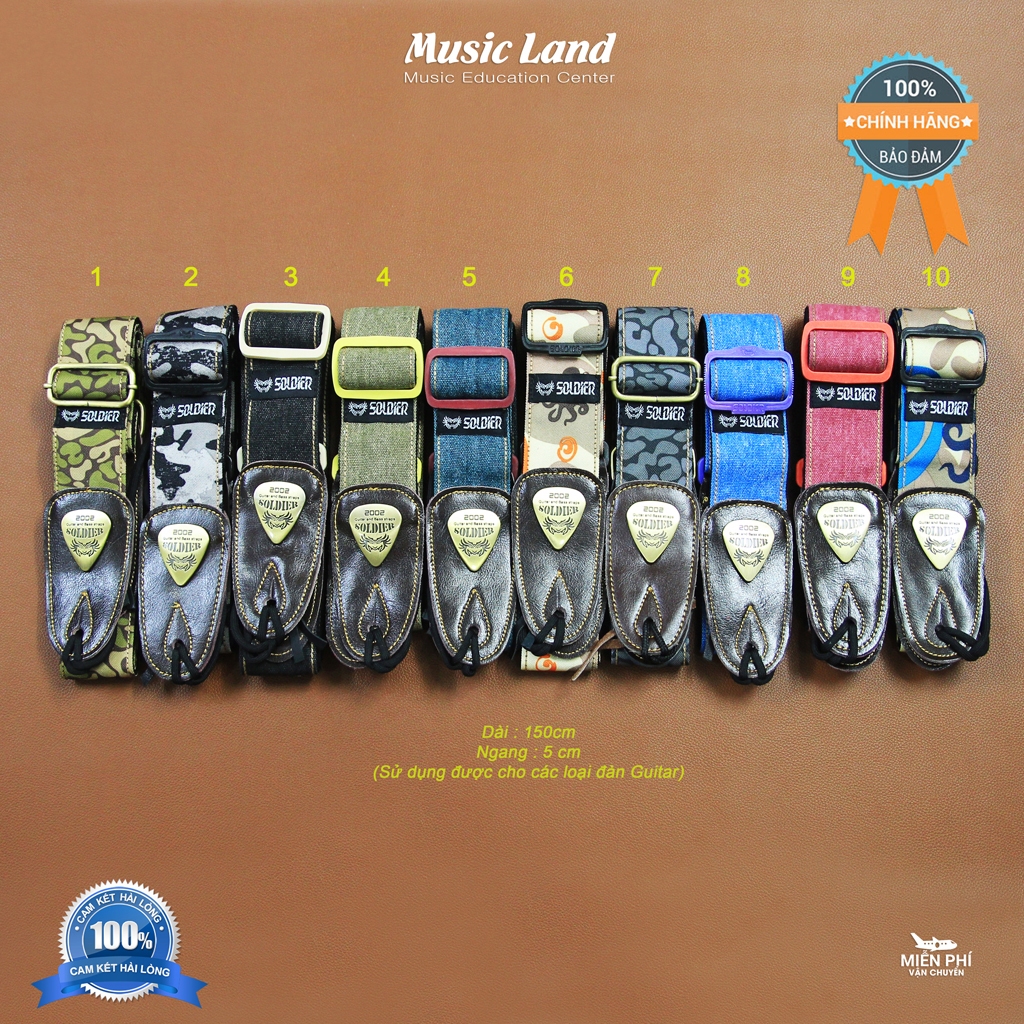 Soldier Guitar Strap - Genuine | Shopee Malaysia