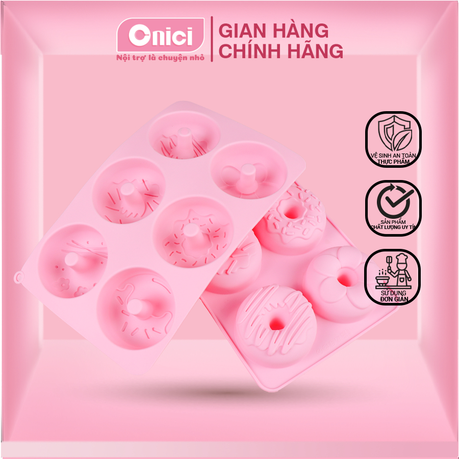 Cute 3D silicone donut mold for pudding, tofu, and logs Onici Mother's ...