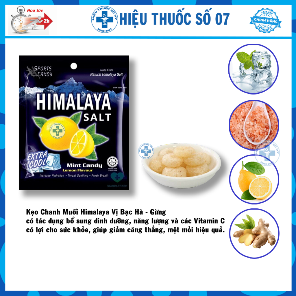 Himalayan Salt lemon candy helps replenish minerals, vitamin C and ...