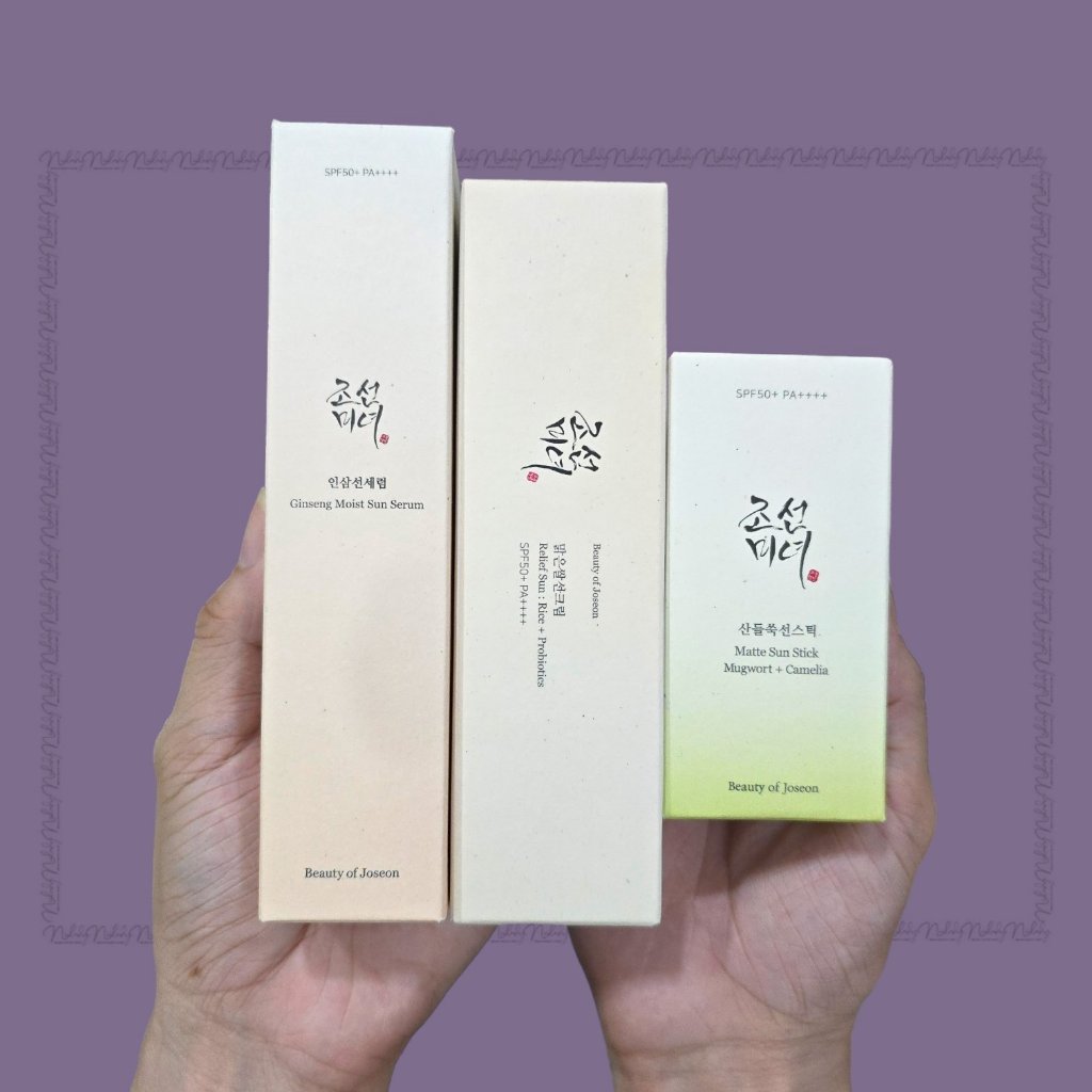 Boj Relief Sun: Rice + Probiotics, Relief Sun Aqua-Fresh: Rice + B5 ...